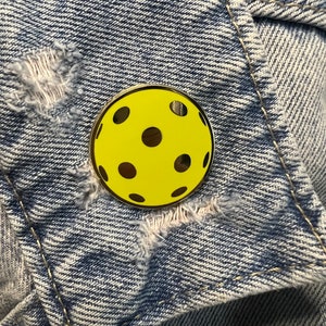 Pickleball Enamel Pin - Etsy