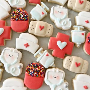 Nurse Graduation Cookies Nurse / RN / Medical Cookies - Etsy