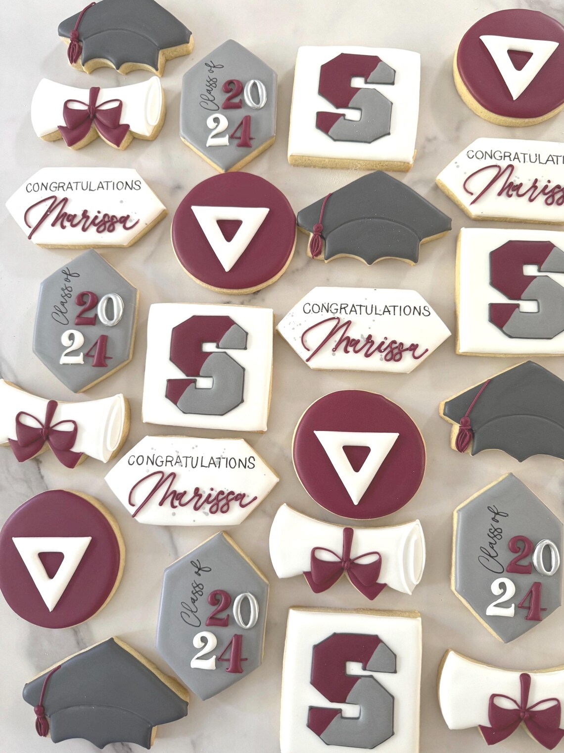 Graduation Cookies Class of 2025 Custom Cookies - Etsy