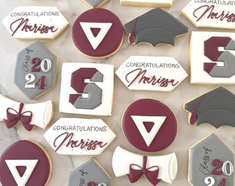2025 Graduation Cookies/grad Gifts/senior Gifts/grad Cookies/grad Sugar ...