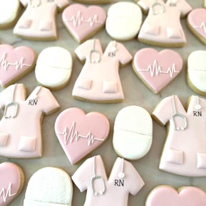 Nurse Graduation Cookies Nurse / RN / Medical Cookies - Etsy