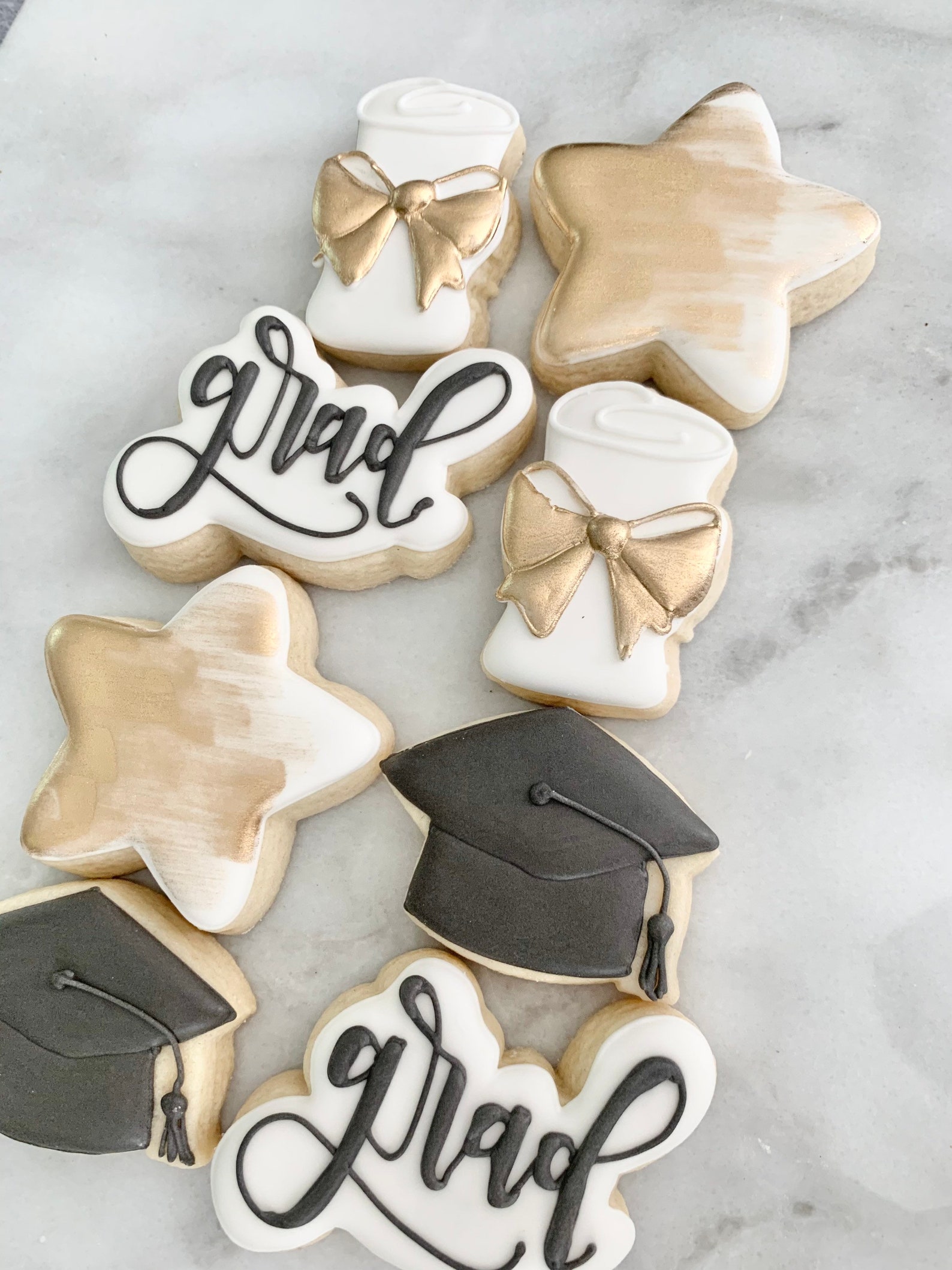 Graduation Cookies Class of 2025 Mini Cookies - Pack of 8 - Etsy