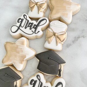 Graduation Cookies Class of 2025 Mini Cookies - Pack of 8 - Etsy