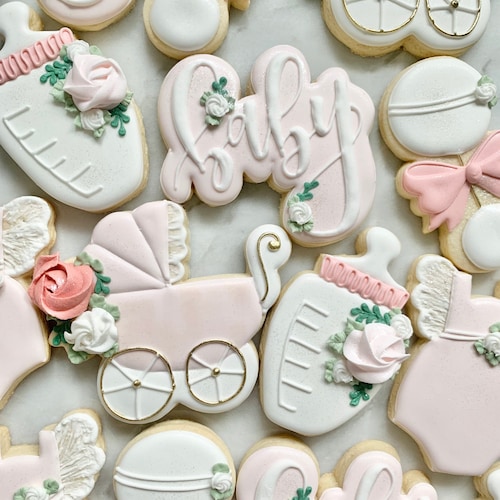 Neutral Baby Shower Cookies - Etsy