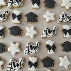 Graduation Cookies Class of 2025 Mini Cookies - Pack of 8 - Etsy