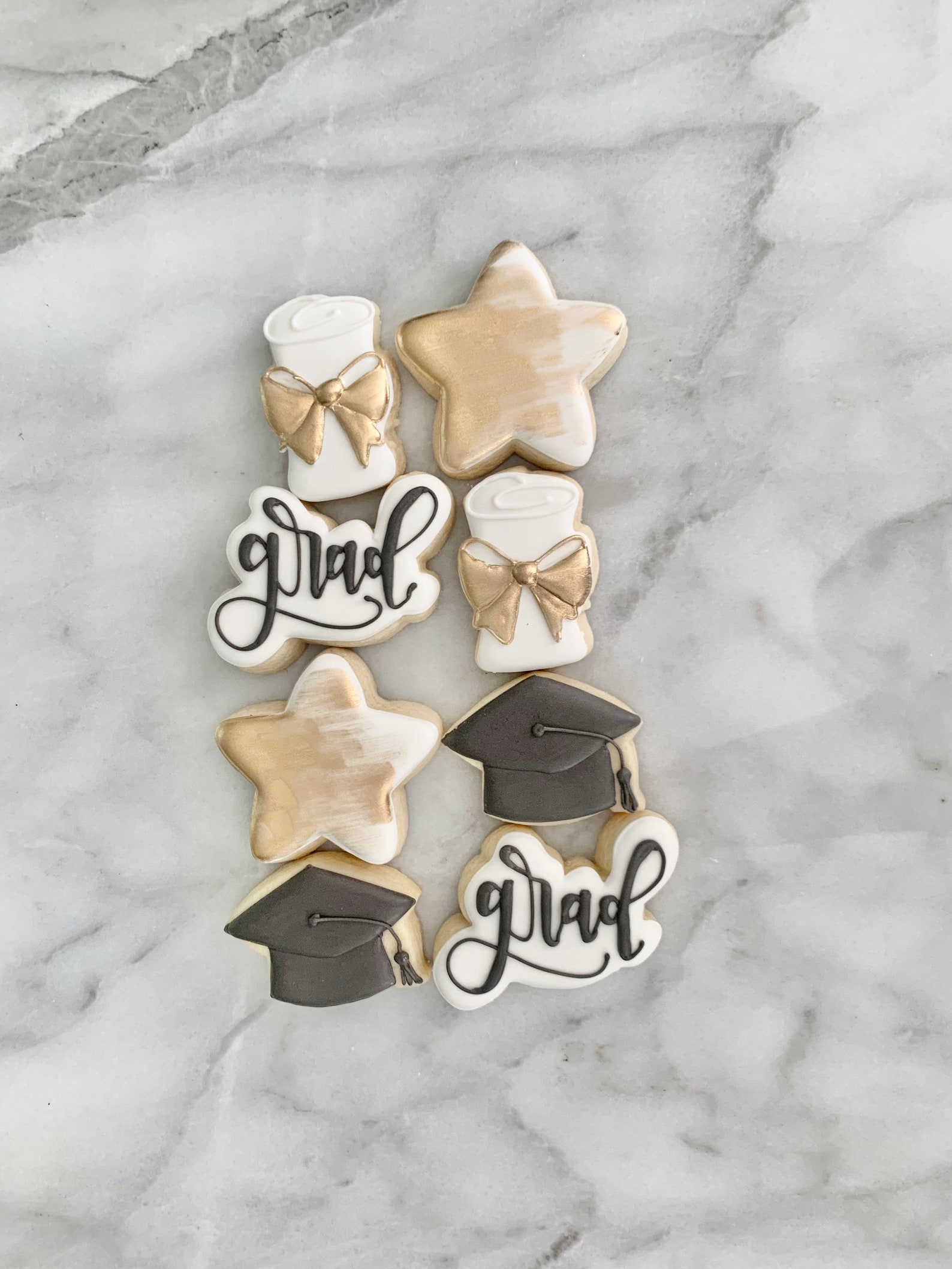 Graduation Cookies Class of 2025 Mini Cookies - Pack of 8 - Etsy