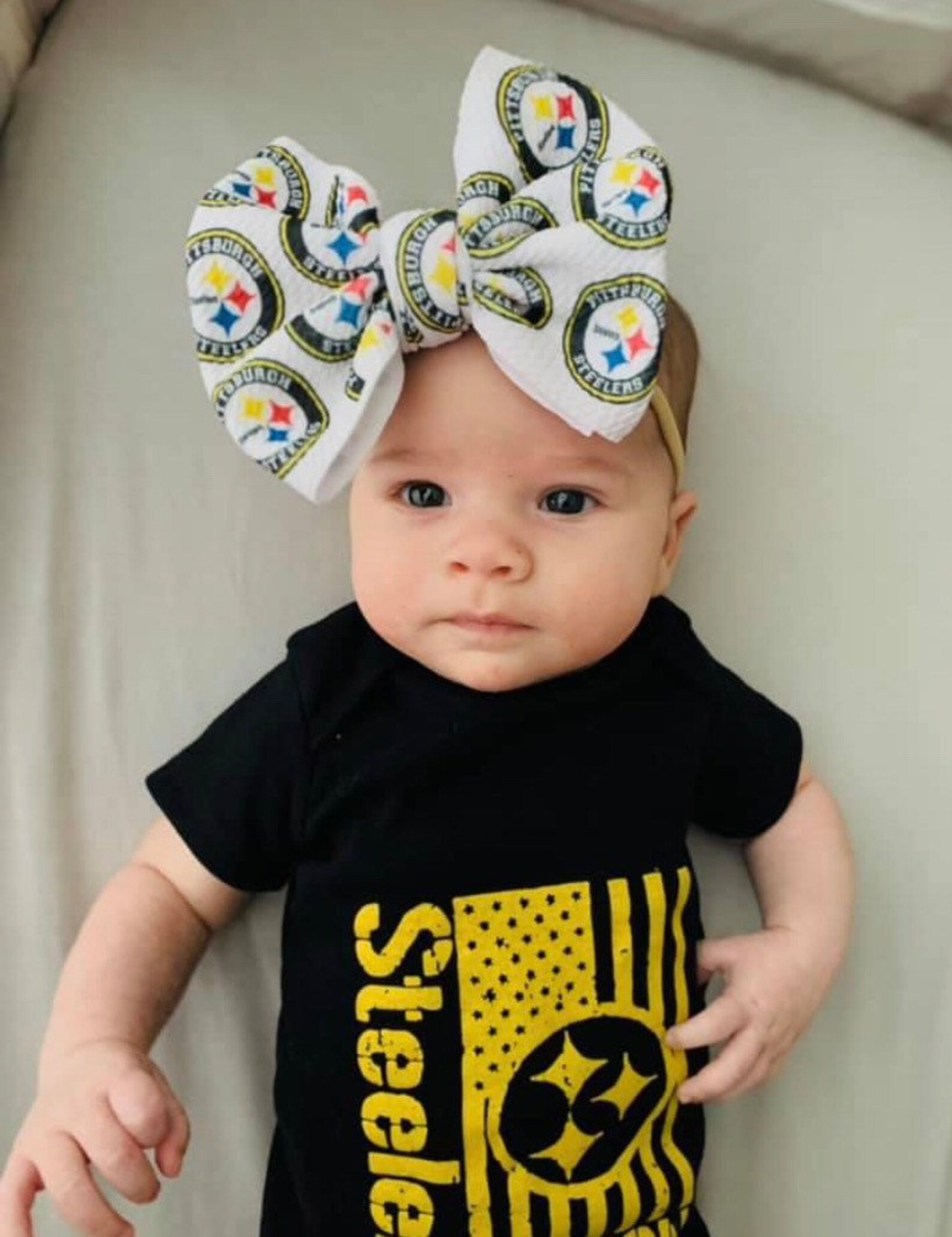 Your Favorite Team Baby Bows and Head Wraps - Etsy