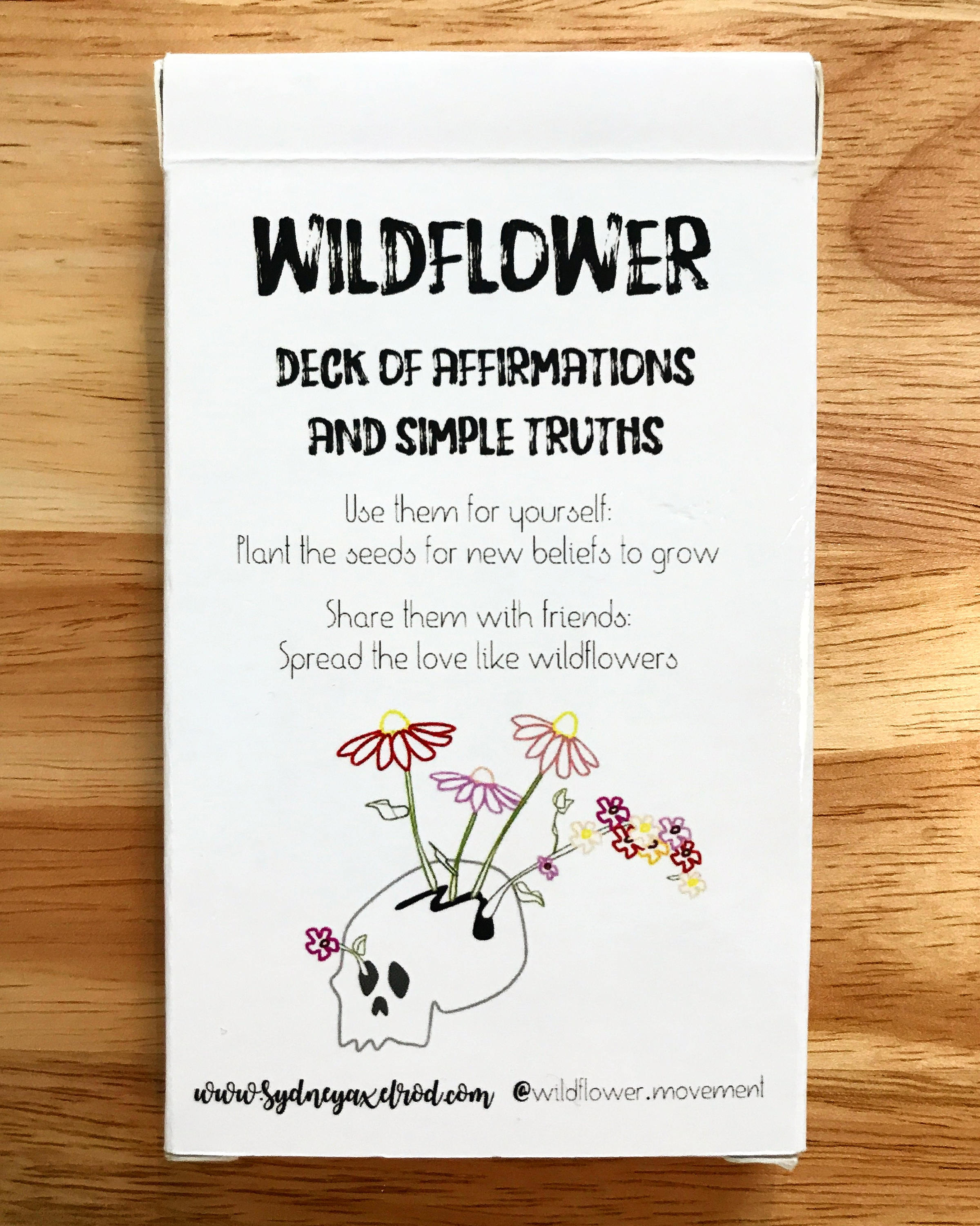 Wildflower Deck of Affirmation & Oracle Cards - Etsy