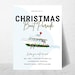 Christmas Boat Parade Invitation Template, Editable, Christmas Party ...