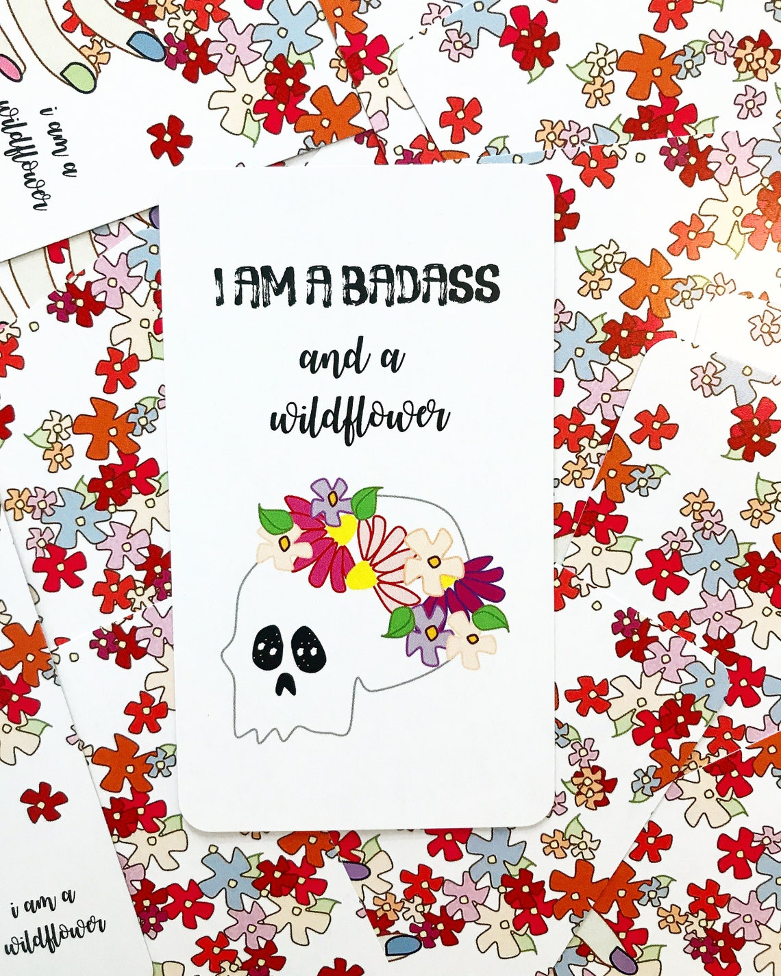 Wildflower Deck of Affirmation & Oracle Cards - Etsy