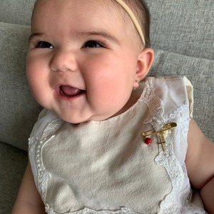 24k Gold Plated Babypin. Baby Safety Pin. Baby Protection Pin. Baby ...