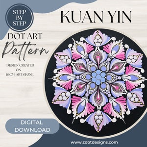 Z Dot Designs Dot Mandala Tutorial | Step-by-step Instructions ...