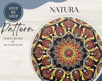 Z Dot Designs Dot Mandala Tutorial Step-by-step Instructions Digital Download Dotting Pattern - Etsy