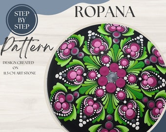 Z Dot Designs Dot Mandala Tutorial Step-by-step Instructions Digital Download Dotting Pattern - Etsy