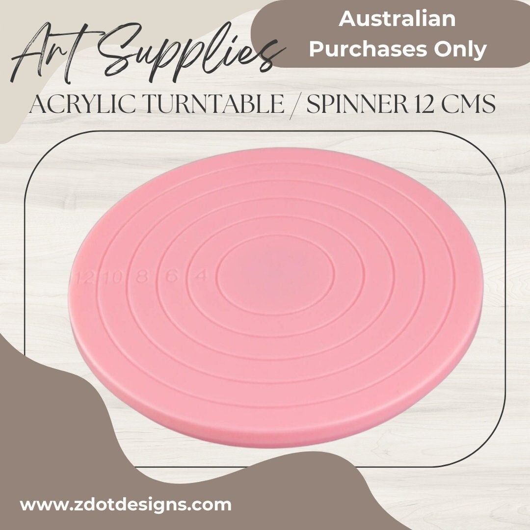 Art Supplies Acrylic Turntable / Spinner - Etsy