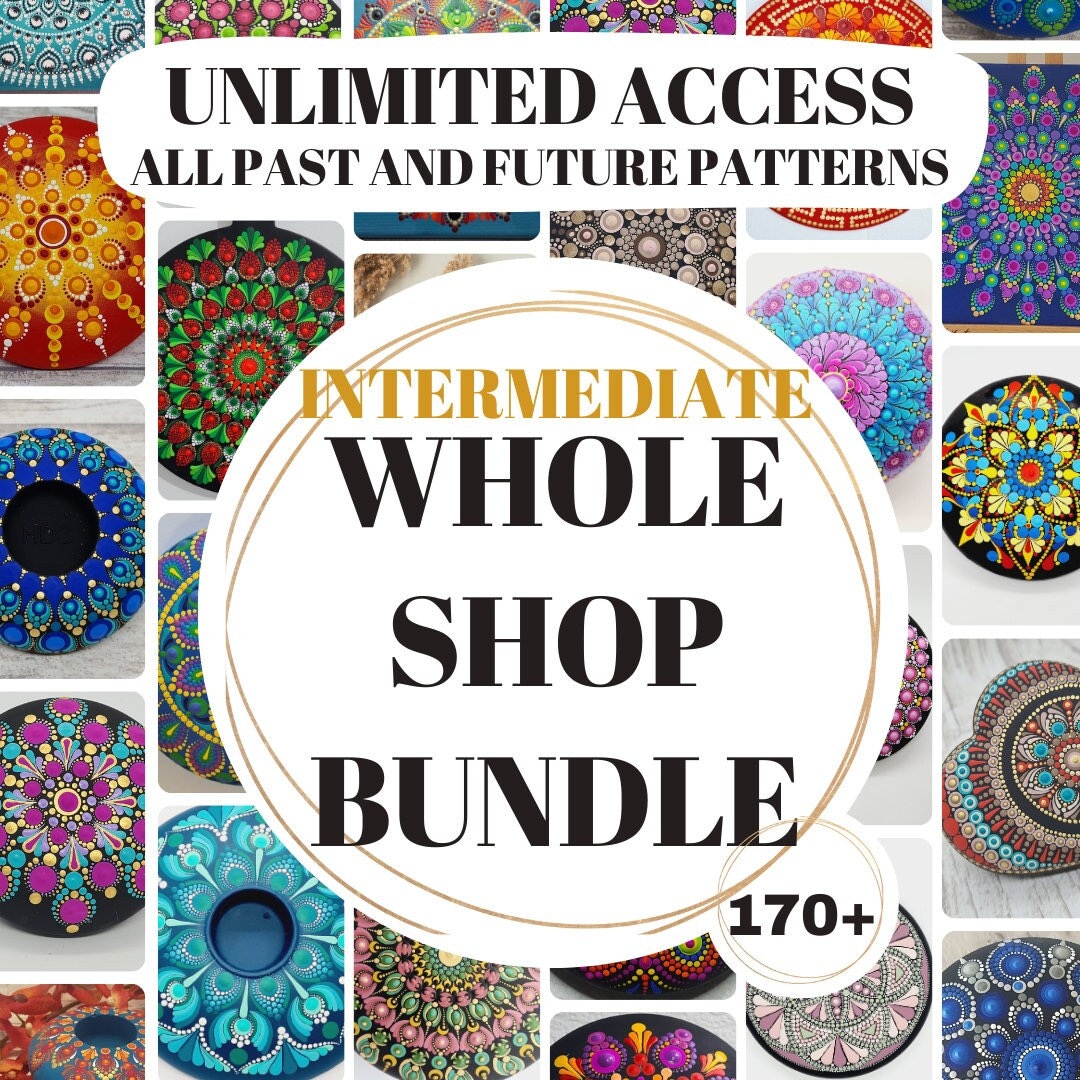 Intermediate Whole Shop Bundle – Lifetime Access to Z Dot Designs Dot ...
