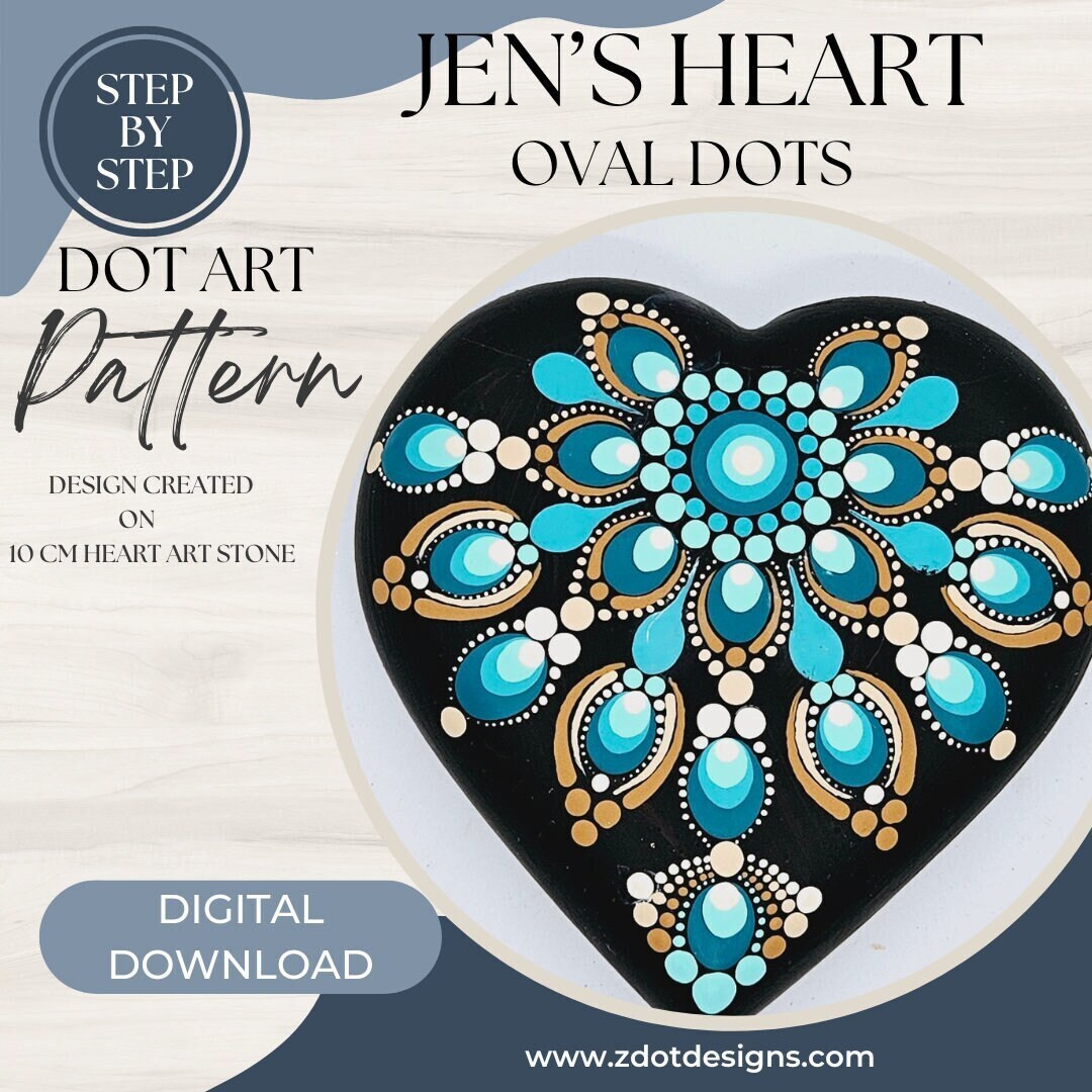 Z Dot Designs Dot Mandala Tutorial | Step-by-step Instructions ...