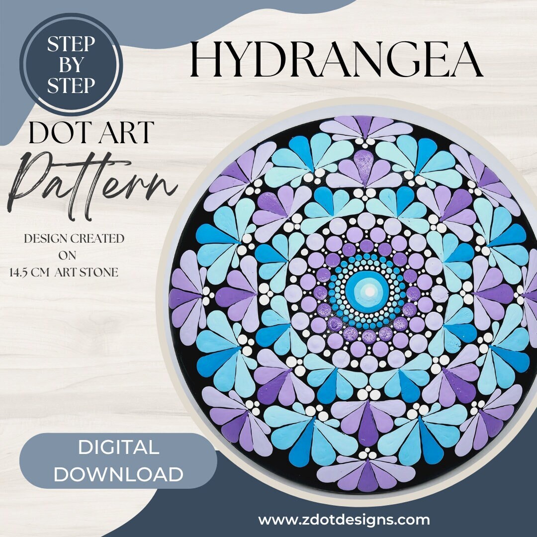 Z Dot Designs Dot Mandala Tutorial | Step-by-step Instructions ...