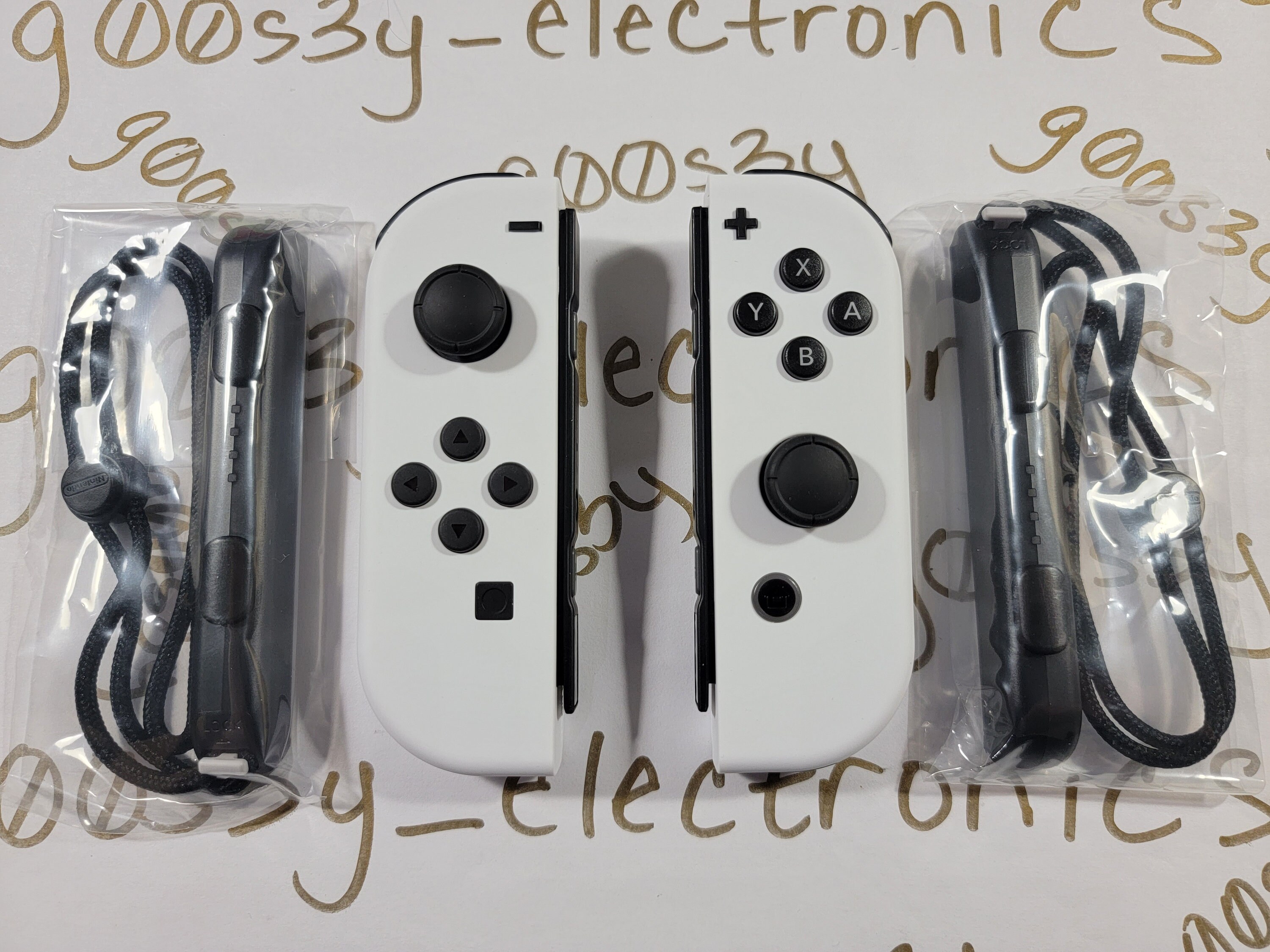 New Nintendo Switch Custom White Joycons and Backplate - Etsy