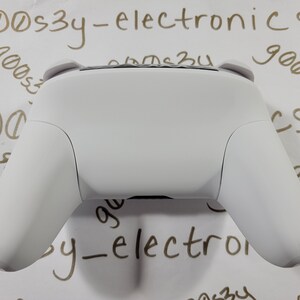 New Nintendo Switch Custom White Pro Controller With White Buttons ...