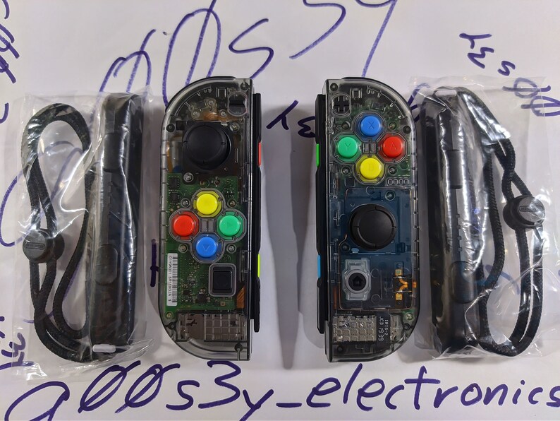 New Custom Clear Smoke Nintendo Switch FULL CONSOLE | Etsy