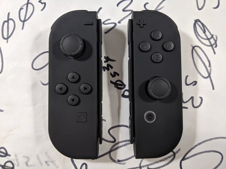 New Custom ALL Black Nintendo Switch FULL CONSOLE | Etsy