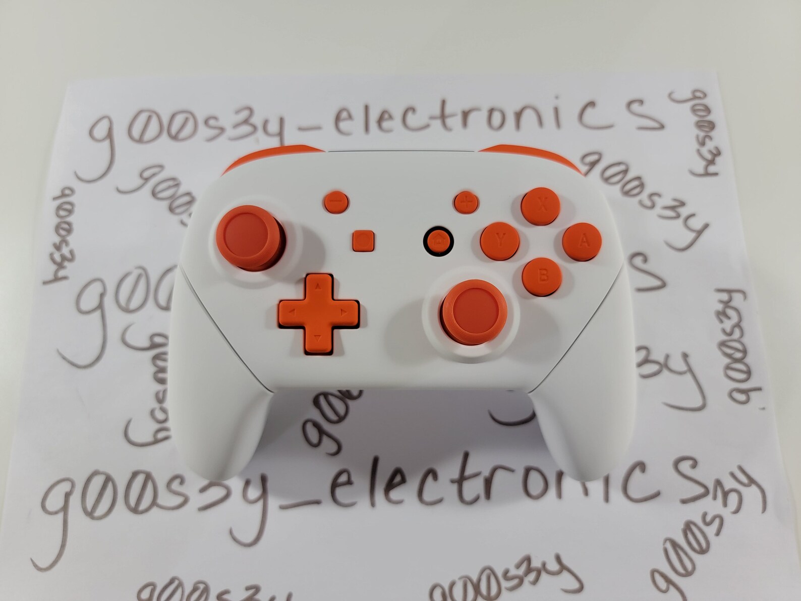 New Nintendo Switch Custom White Pro Controller CHOOSE - Etsy