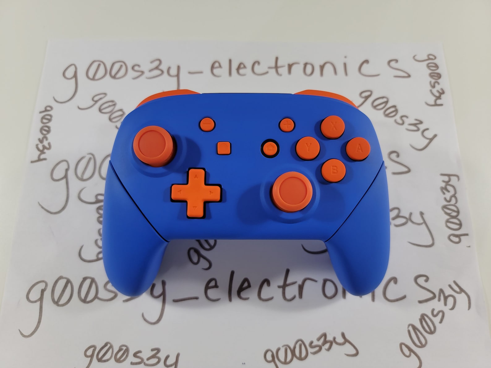 New Nintendo Switch Custom Blue Pro Controller CHOOSE BUTTON | Etsy