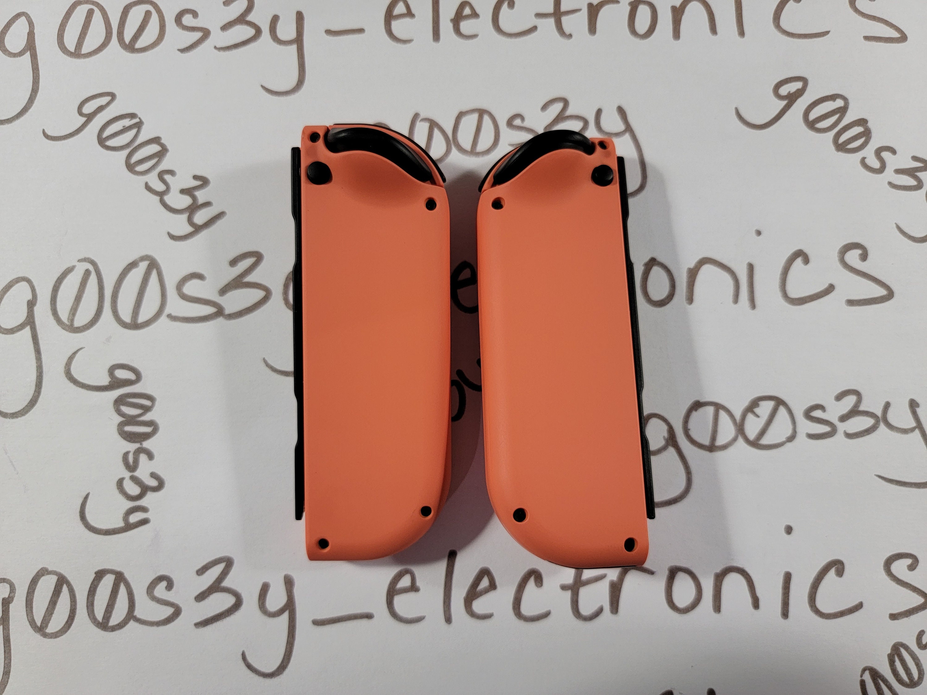 New Nintendo Switch Custom Coral Joycons | Etsy