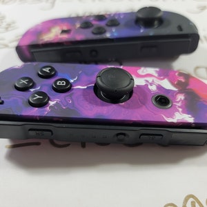 New Nintendo Switch Custom Surreal Lava Styled Joycons and Backplate - Etsy
