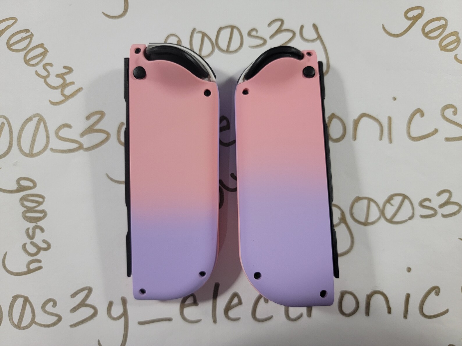 New Nintendo Switch Custom Pink-purple Gradient Joycons and - Etsy