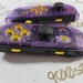 New Nintendo Switch Custom Clear Atomic Purple Joycons With - Etsy