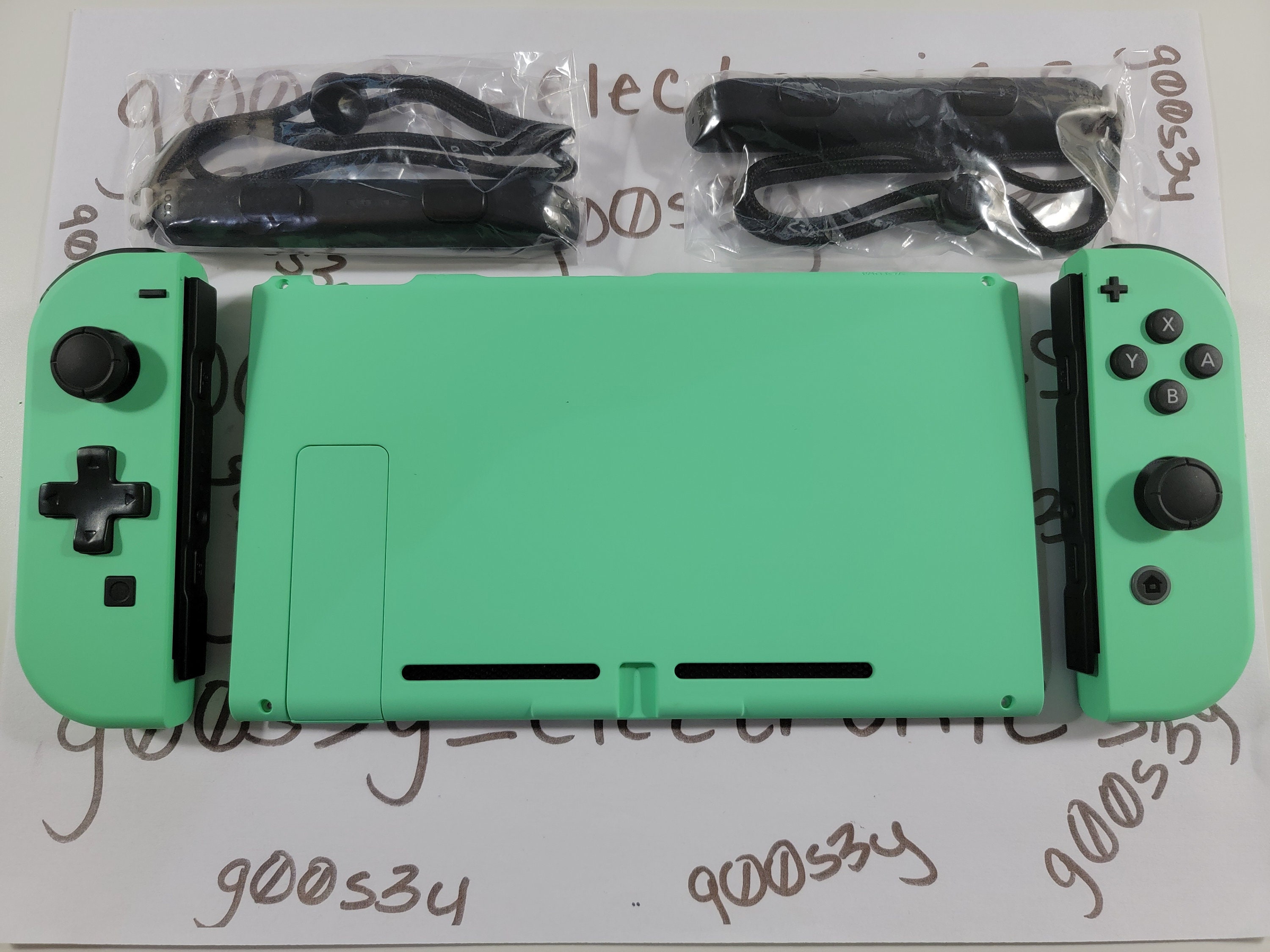 New Nintendo Switch Custom Mint Green DPAD Joycons and | Etsy