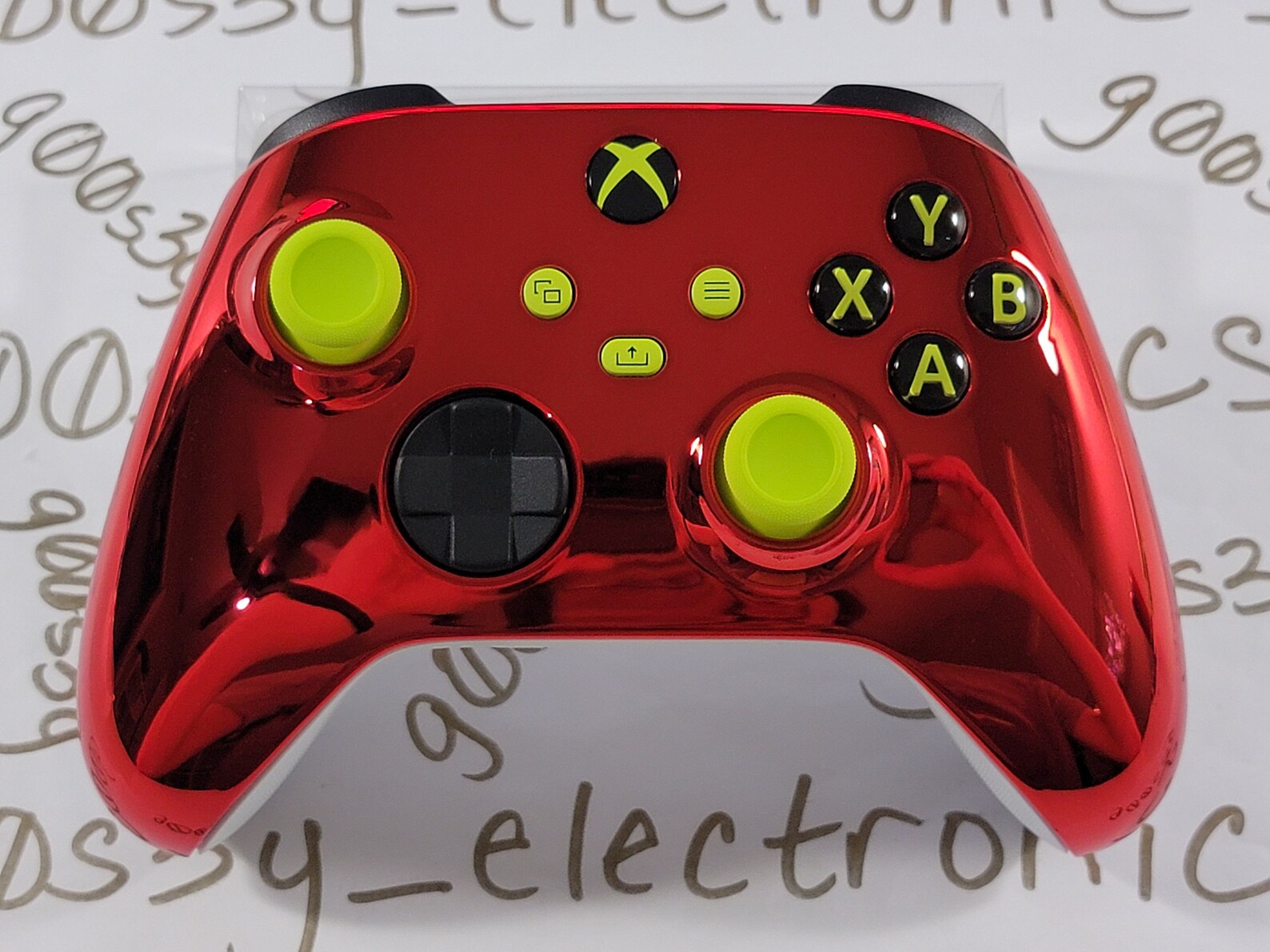 NEW Custom Xbox Series One / X / S Chrome Red Styled Wireless - Etsy