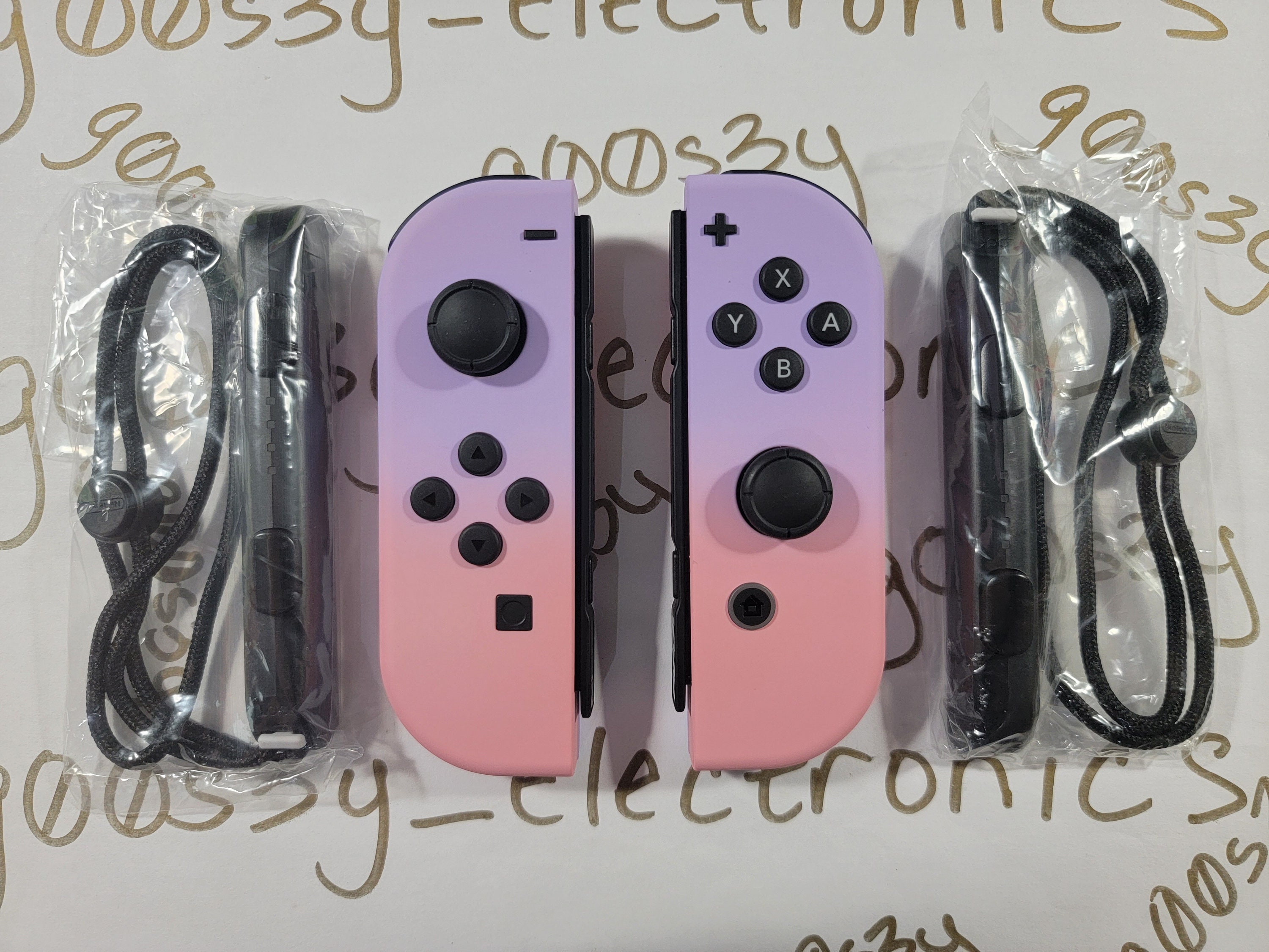 New Nintendo Switch Custom Pink-purple Gradient Joycons and - Etsy
