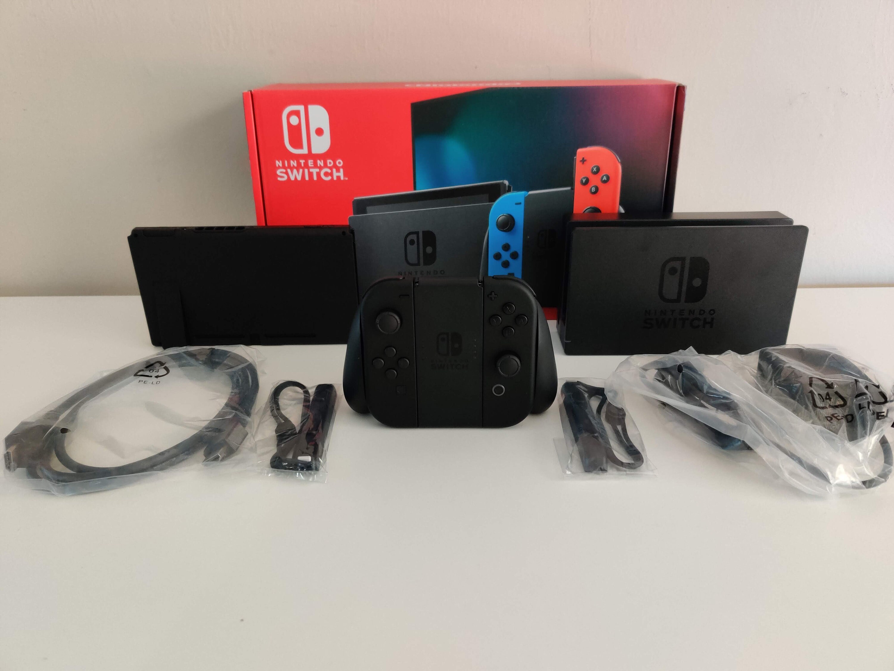 New Custom ALL Black Nintendo Switch FULL CONSOLE - Etsy