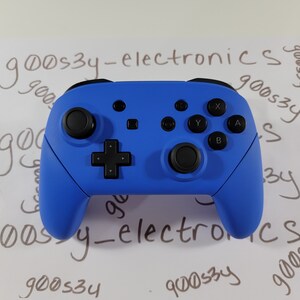 New Nintendo Switch Custom Blue Pro Controller CHOOSE BUTTON - Etsy