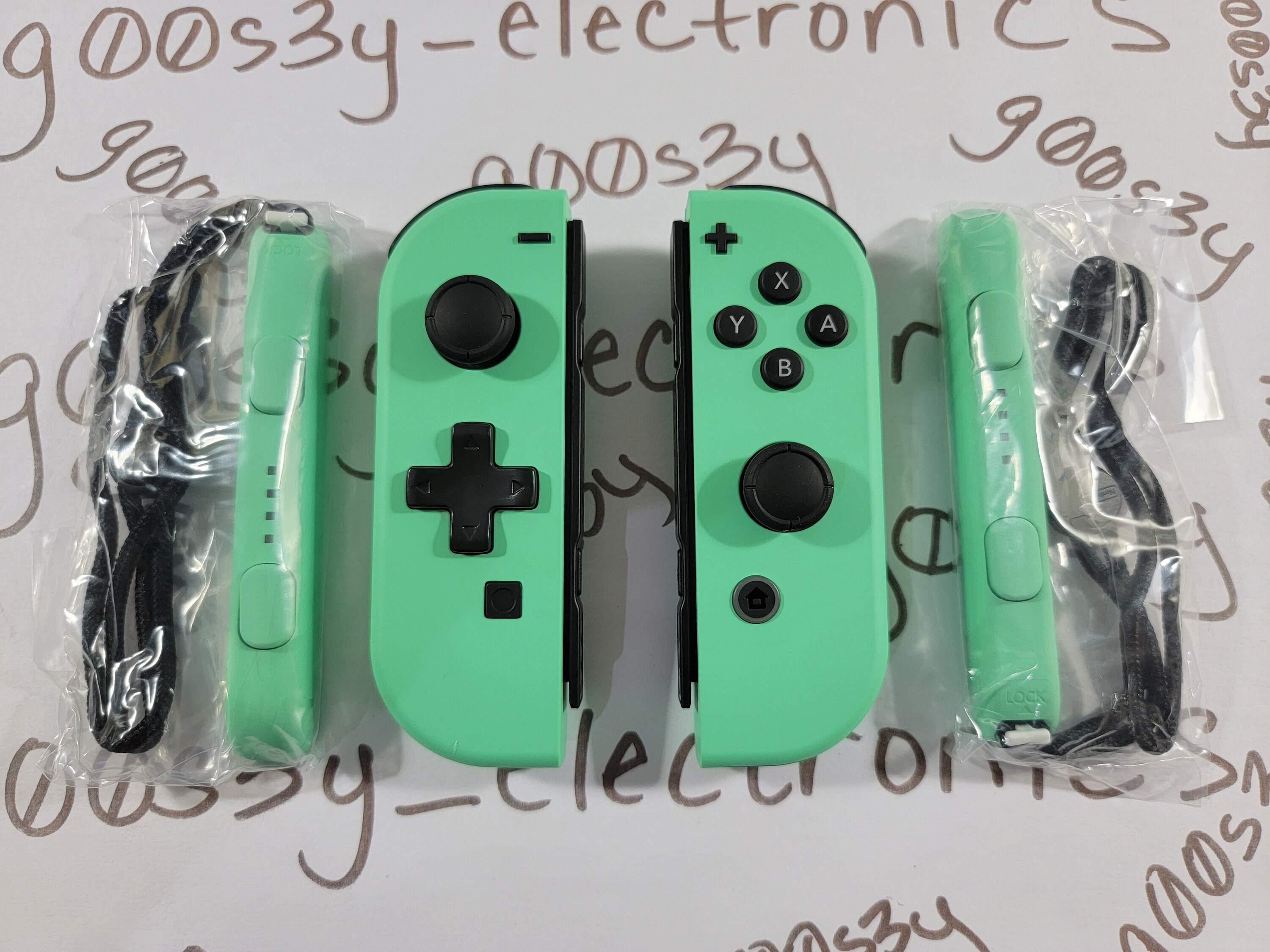 New Nintendo Switch Custom Mint Green DPAD Joycons and | Etsy