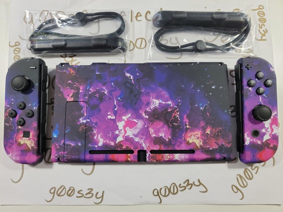 New Nintendo Switch Custom Surreal Lava Styled Joycons and | Etsy