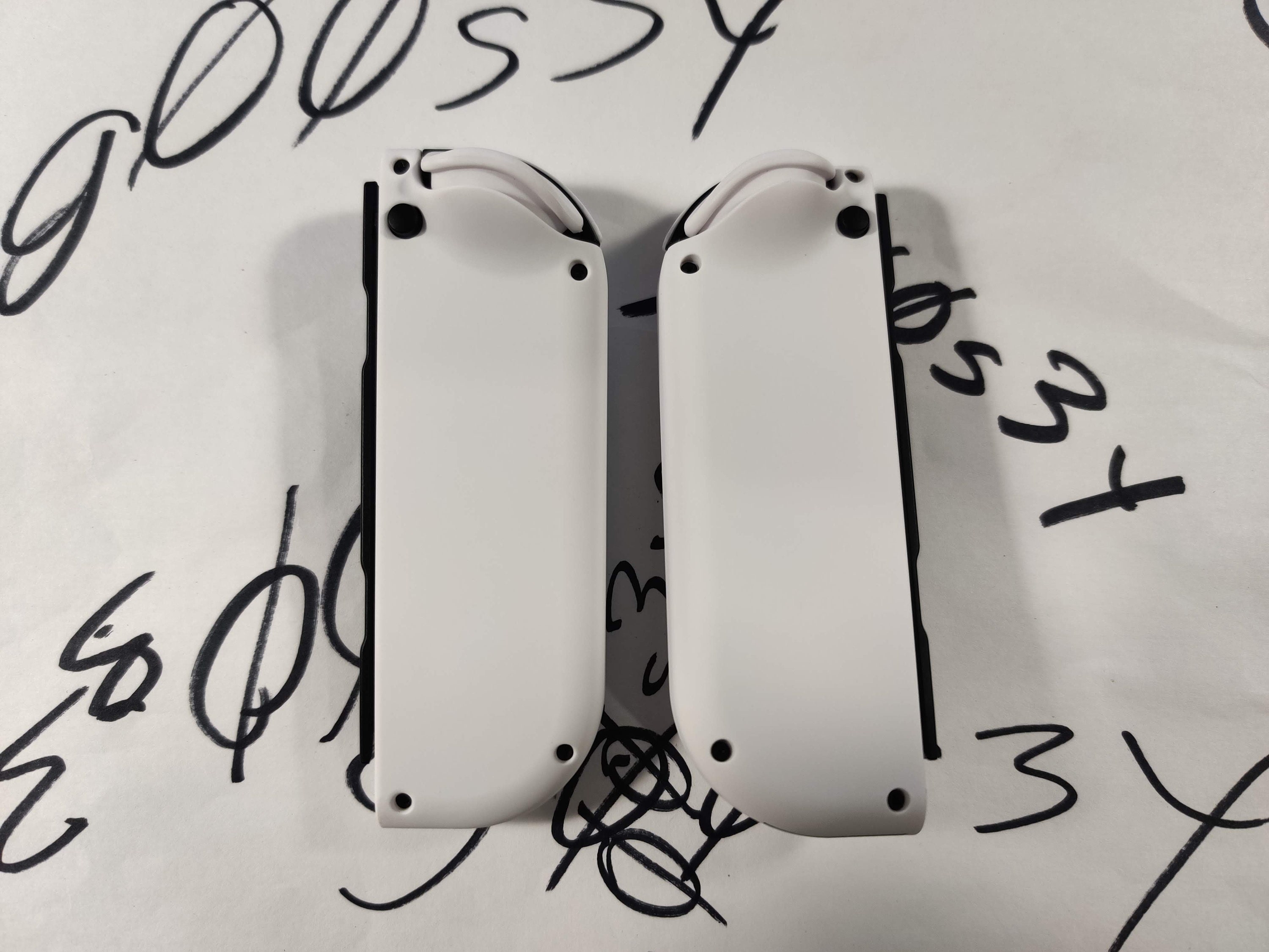 New Nintendo Switch Custom White Joycons With White - Etsy