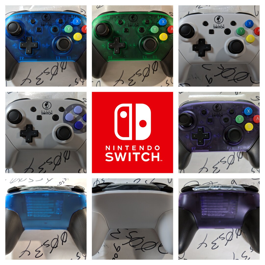Envía tu propio controlador Pro en Para modificarlo Nintendo Switch Pro ...