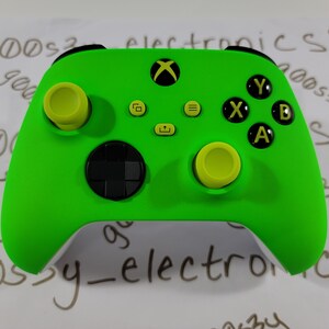 NEW Custom Xbox Series One / X / S Neon Green Wireless - Etsy