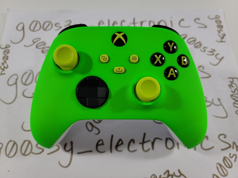 NEW Custom Xbox Series One / X / S Neon Green Wireless | Etsy