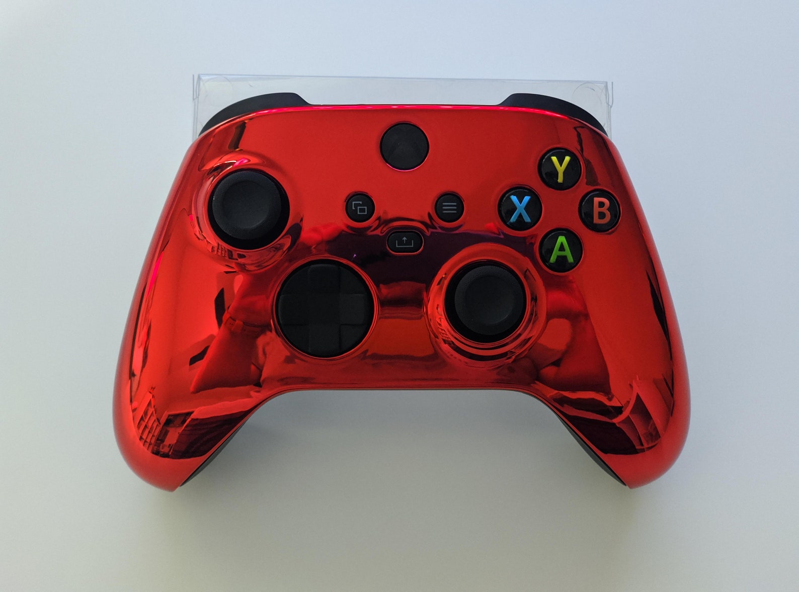 NEW Custom Xbox Series One / X / S Chrome Red Styled Wireless - Etsy