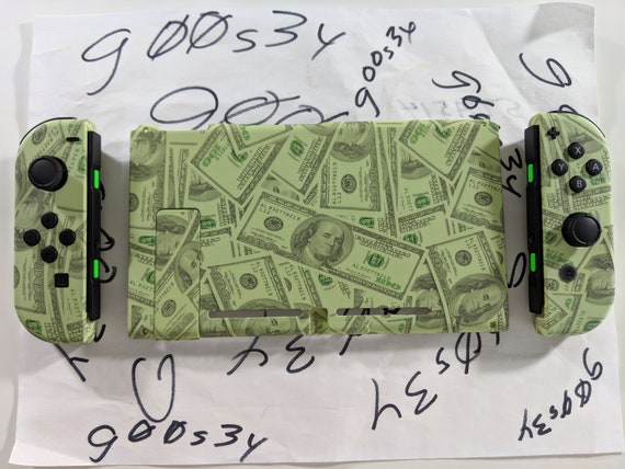 New Nintendo Switch Custom Cash Money Styled Joycons and | Etsy