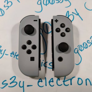 New Nintendo Switch Custom New Hope Gray Joycons - Etsy