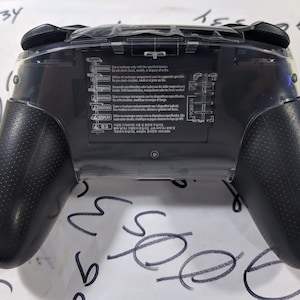 New Nintendo Switch Custom Clear Pro Controller With SNES Buttons - Etsy