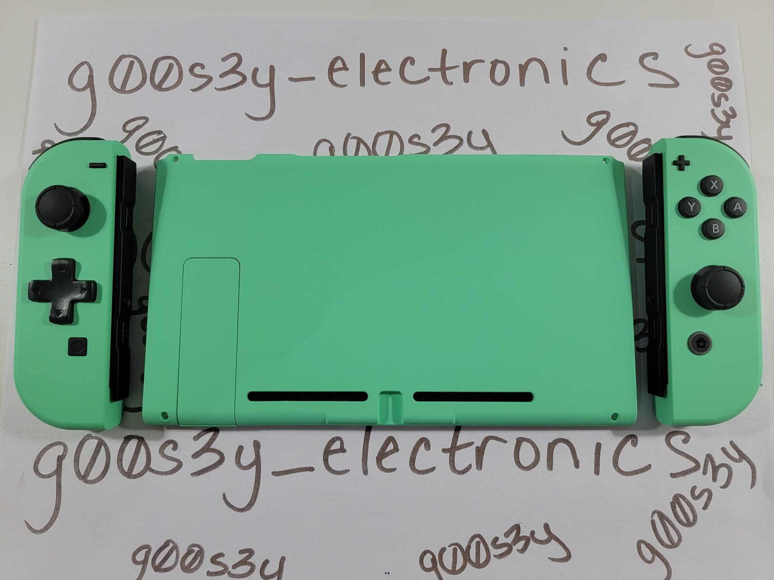 New Nintendo Switch Custom Mint Green DPAD Joycons and | Etsy