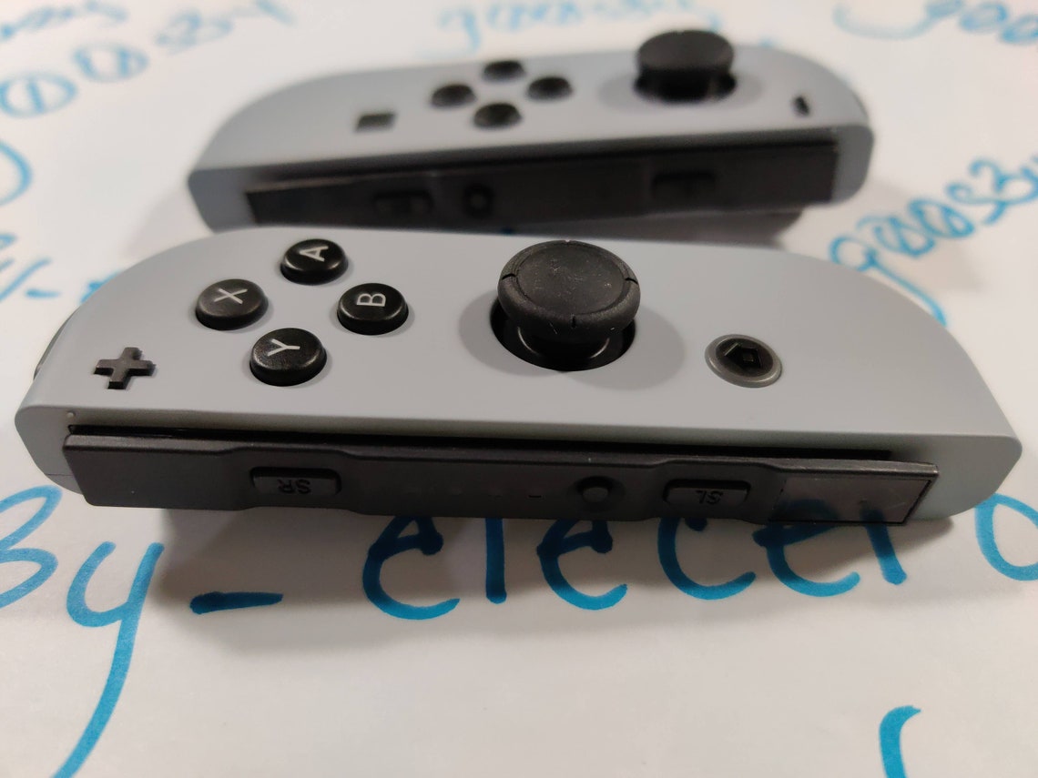 New Nintendo Switch Custom New Hope Gray Joycons - Etsy