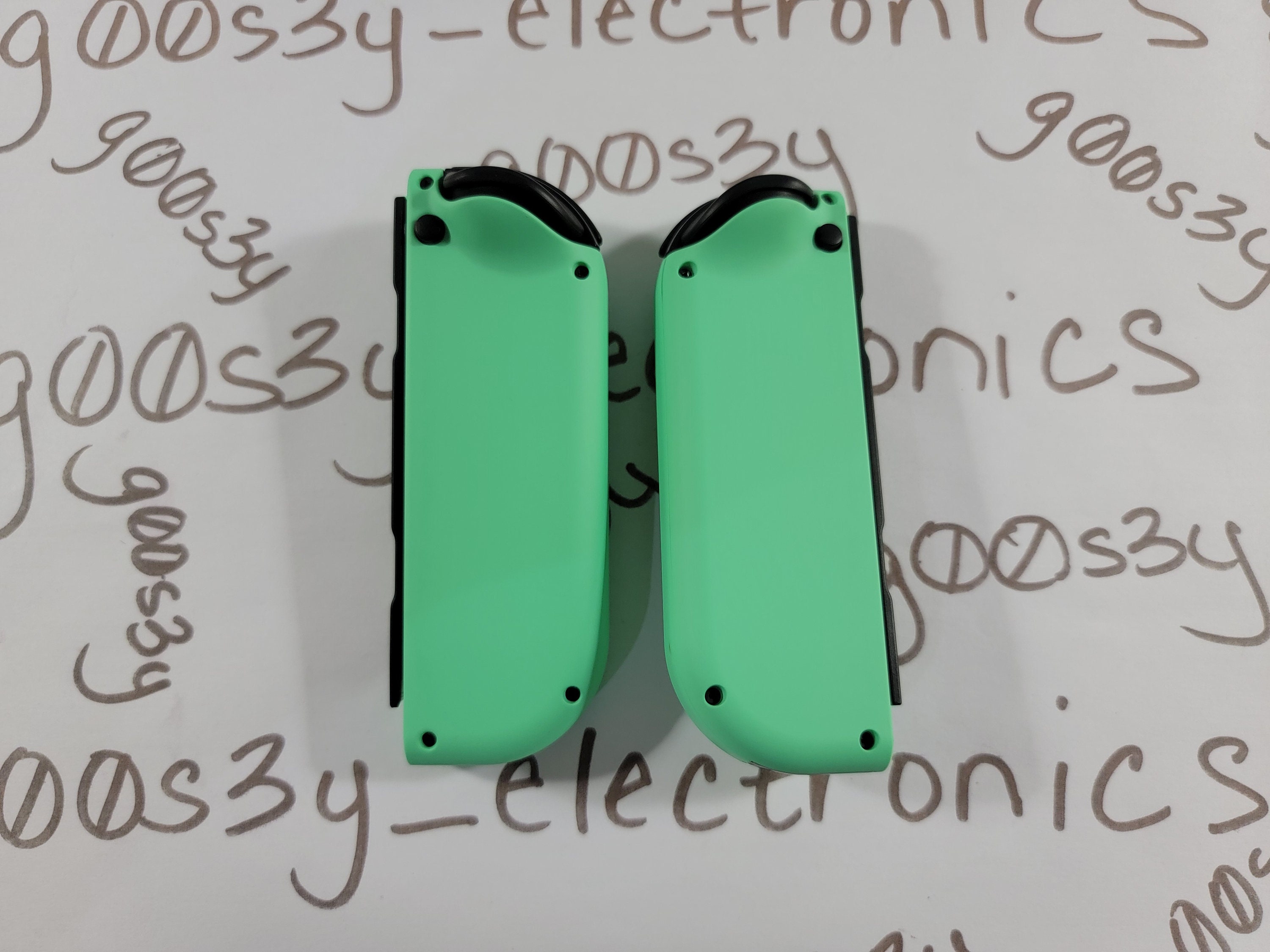 New Nintendo Switch Custom Mint Green DPAD Joycons and | Etsy